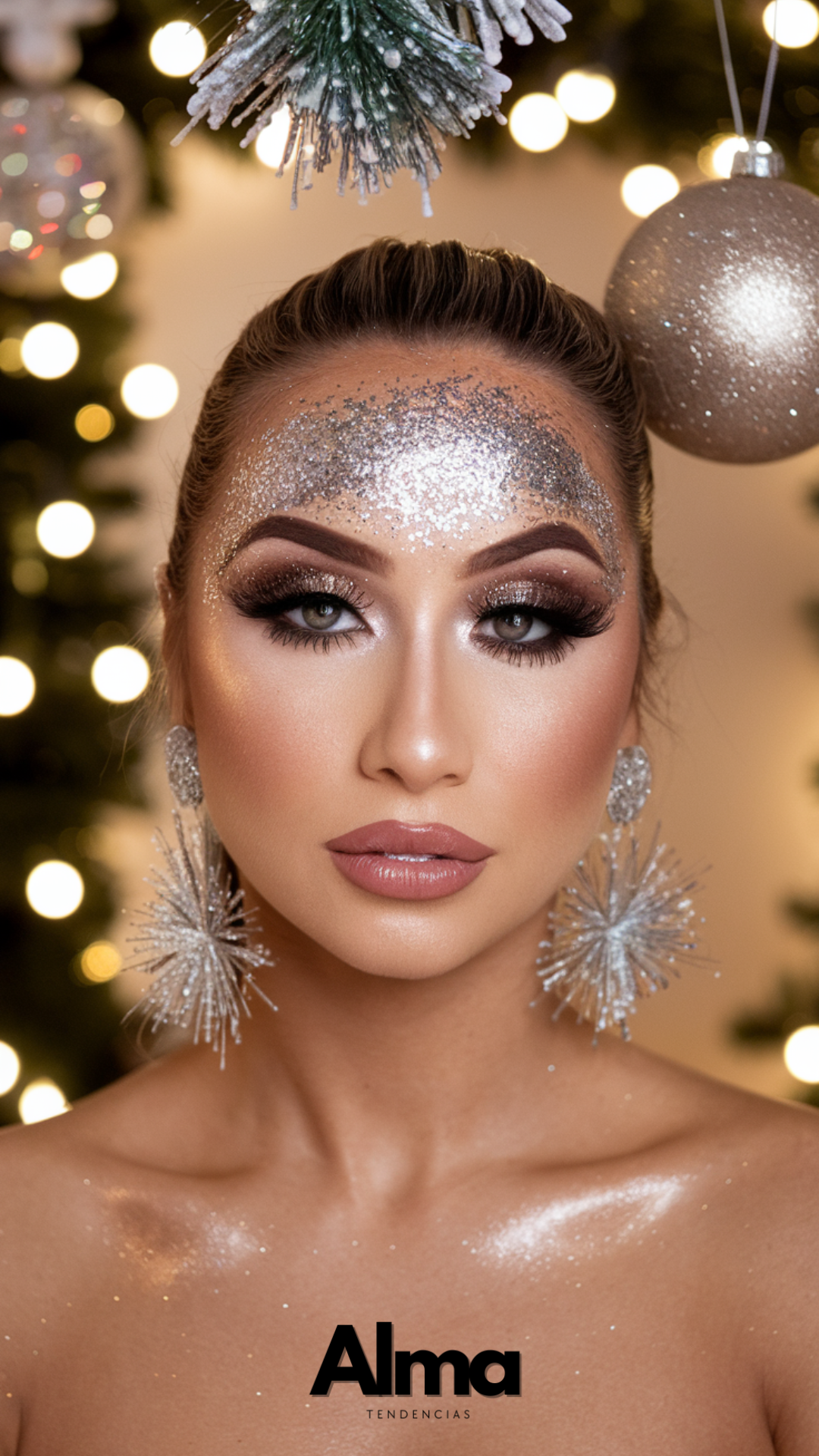 Maquillaje de Año Nuevo con Brillo: 8 Looks Glamourosos para Recibir el ...