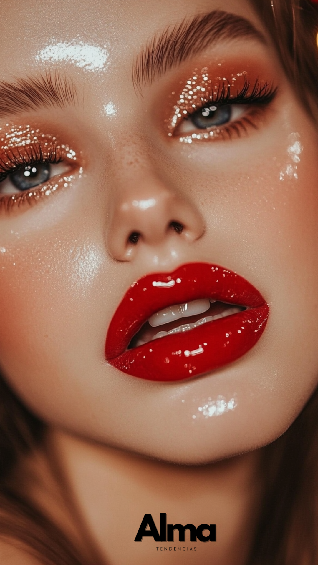 Maquillaje de Año Nuevo con Brillo: 8 Looks Glamourosos para Recibir el ...