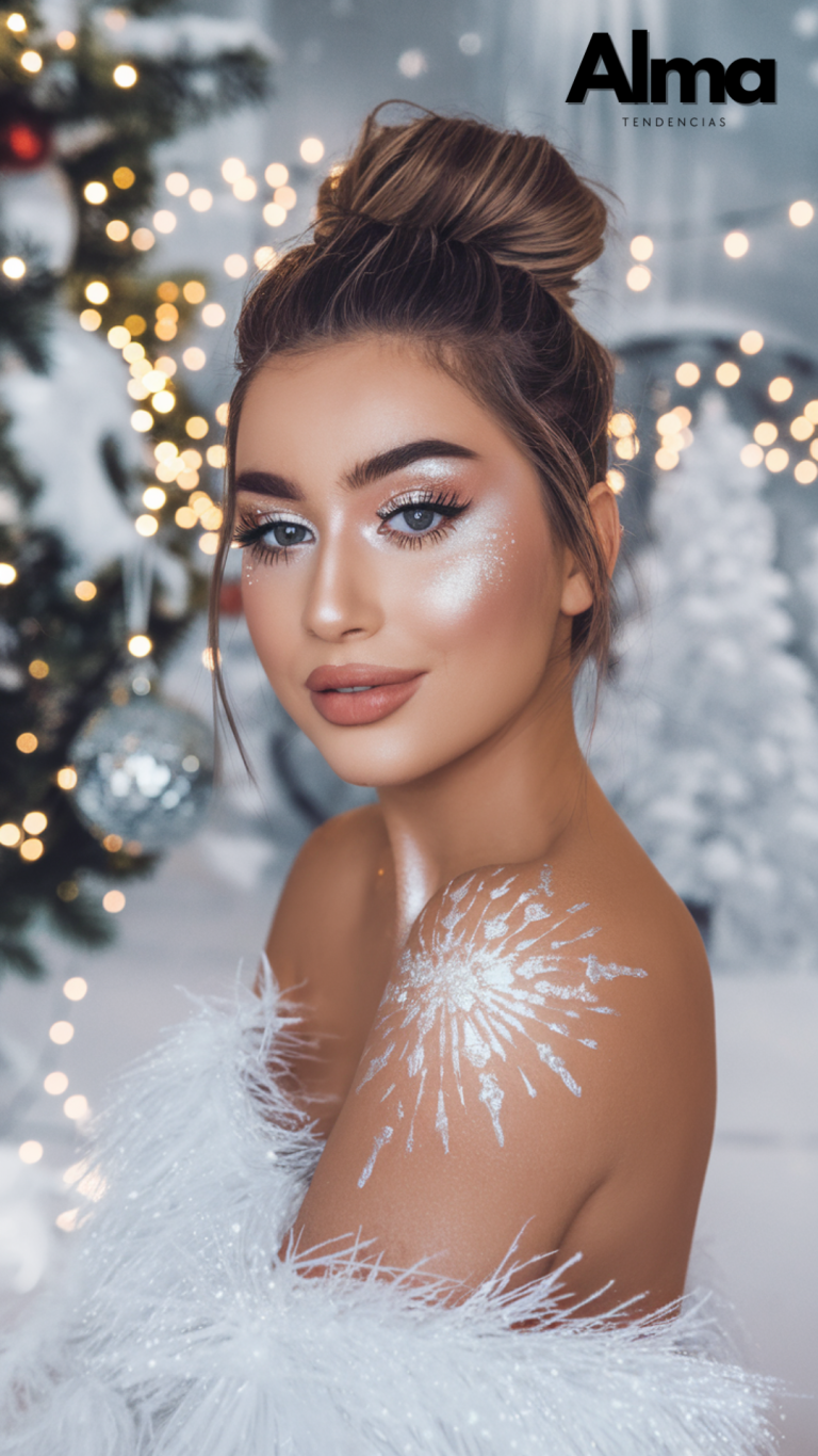 Maquillaje de Año Nuevo con Brillo: 8 Looks Glamourosos para Recibir el ...