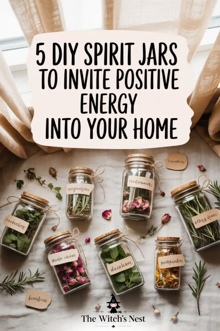 5 DIY Spirit Jars to Invite Positive Energy into Your Home - The Witch ...