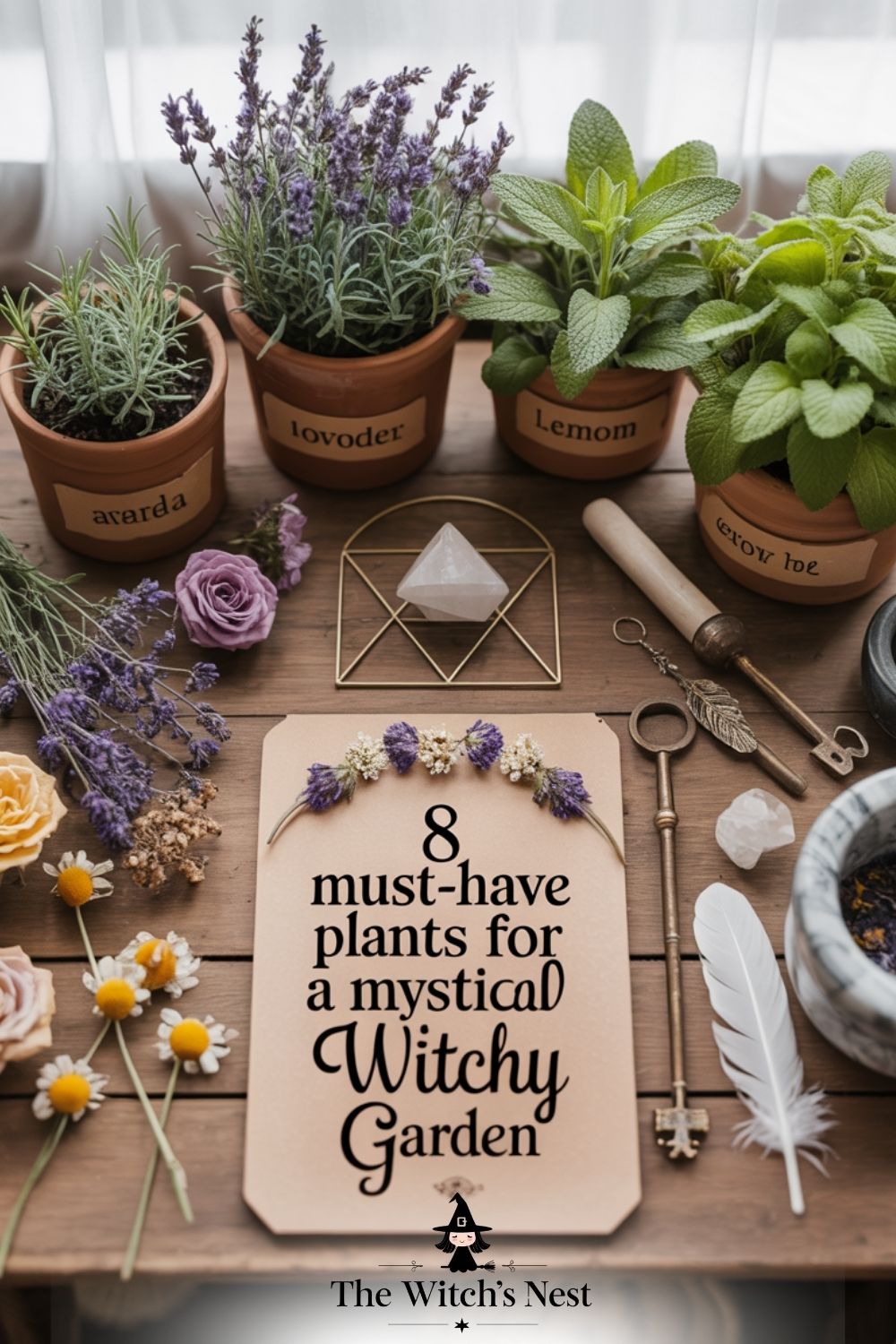 8 Must-Have Plants for a Mystical Witchy Garden - The Witch's Nest