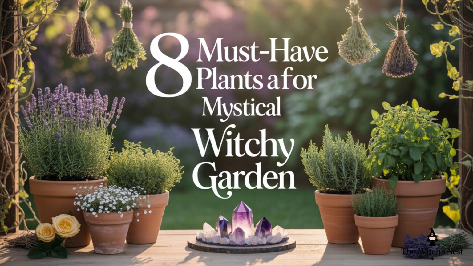 8 Must-Have Plants for a Mystical Witchy Garden - The Witch's Nest