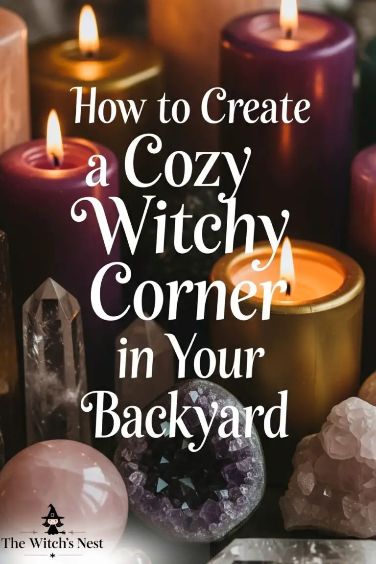 How to Create a Cozy Witchy Corner in Your Backyard - The Witch's Nest