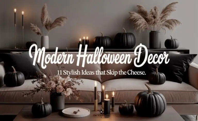 11 Modern Halloween Decor Ideas That Skip the Cheesy Look - The Witch's ...