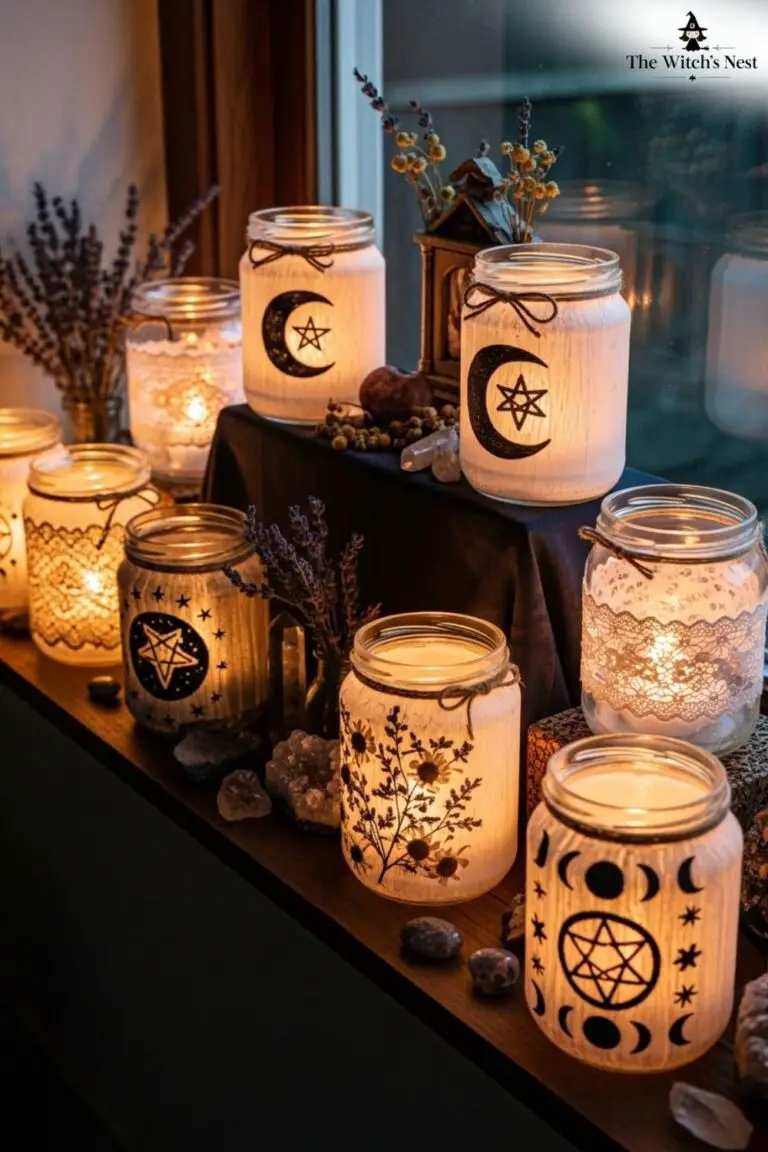 10 Witch Halloween DIY Crafts - The Witch's Nest