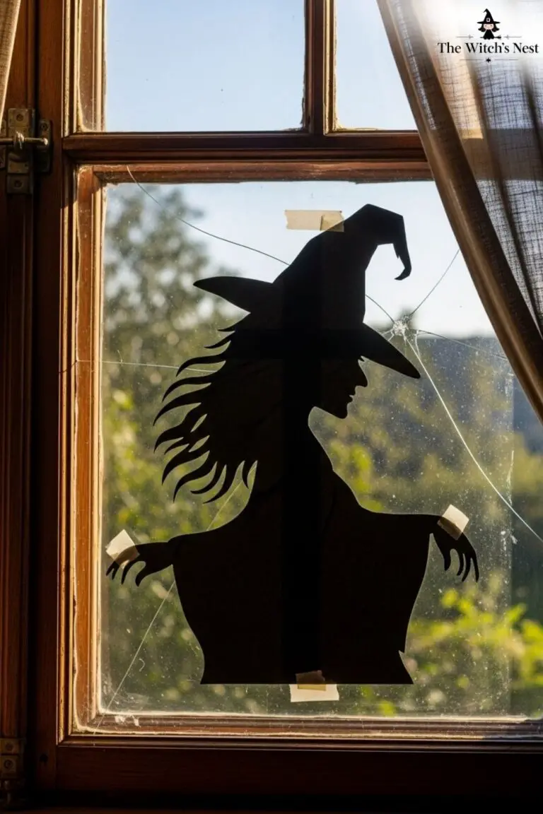 15 Halloween Silhouettes Window Decor: DIY Templates for a Haunted Look ...