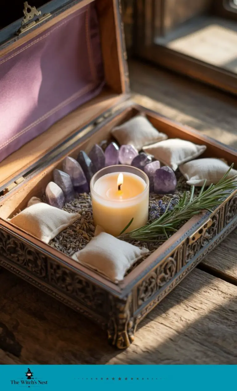 Witchy Home Altar Ideas with Crystals, Candles, and Herbs - The Witch's ...