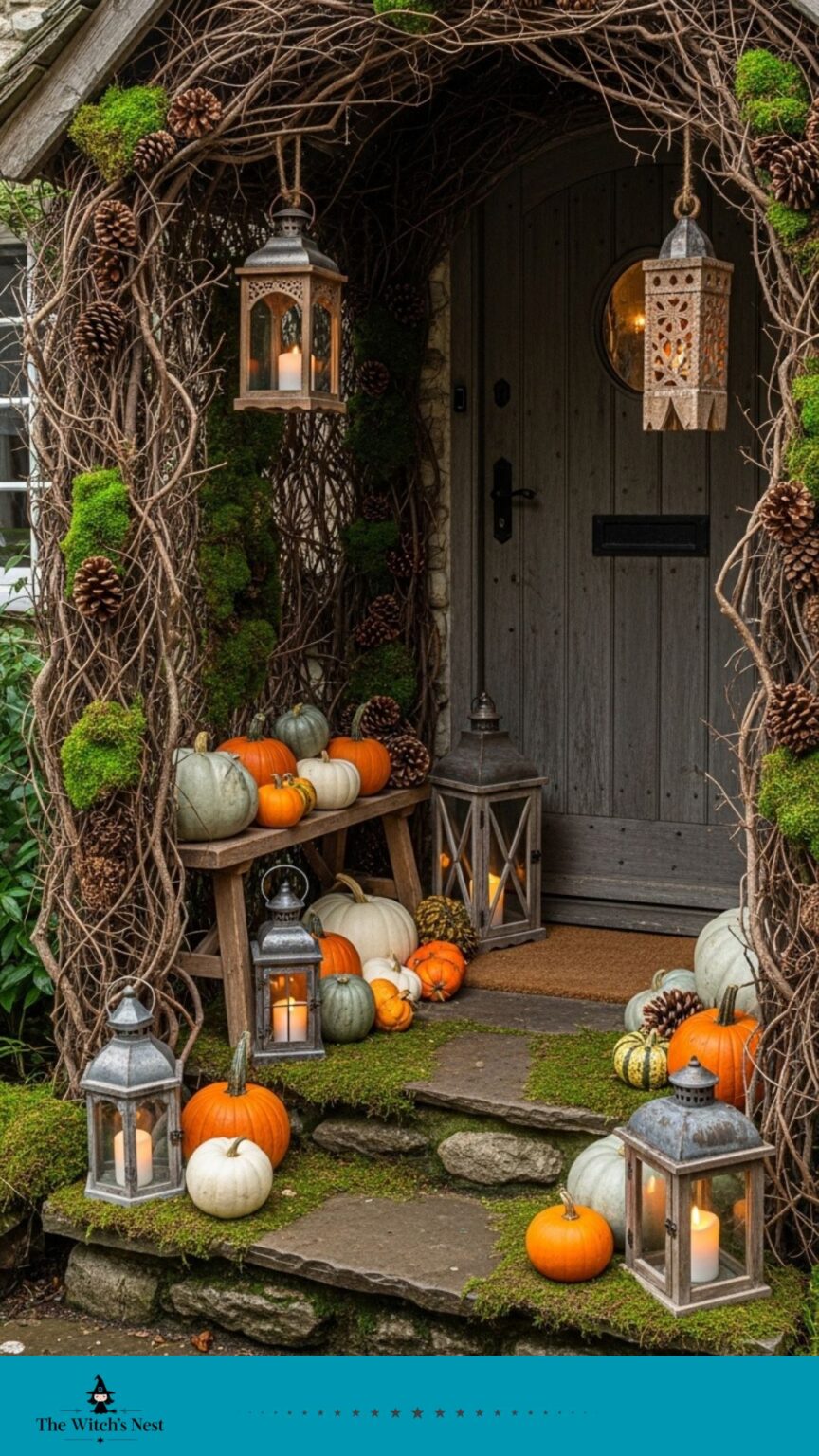 Cottage Fall Halloween Decor: 20 Cozy & Spooky Ideas for a Magical Home ...