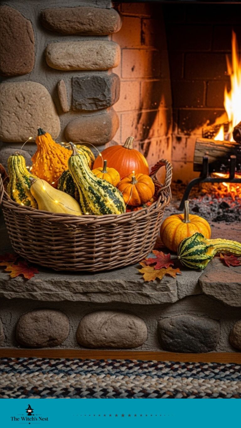 Cottage Fall Halloween Decor: 20 Cozy & Spooky Ideas for a Magical Home ...