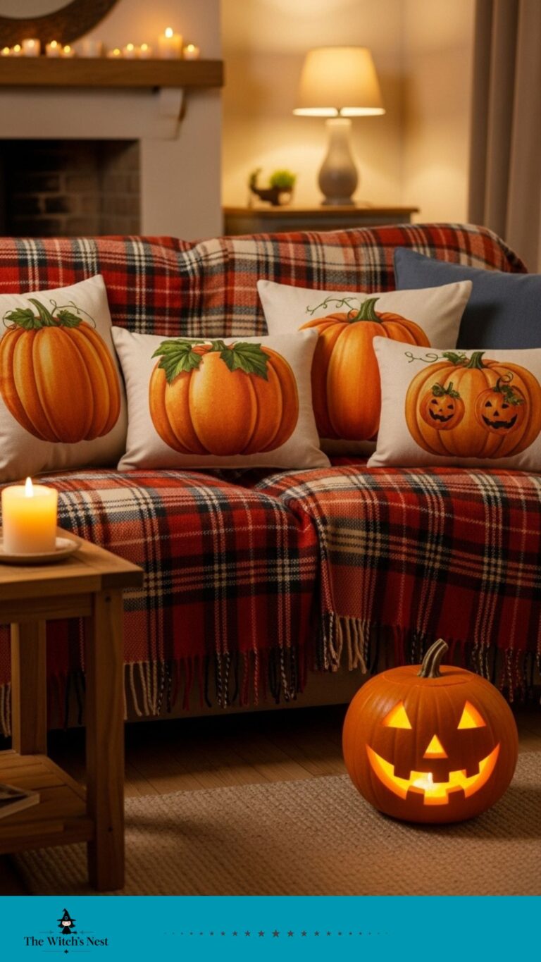 Cottage Fall Halloween Decor: 20 Cozy & Spooky Ideas for a Magical Home ...