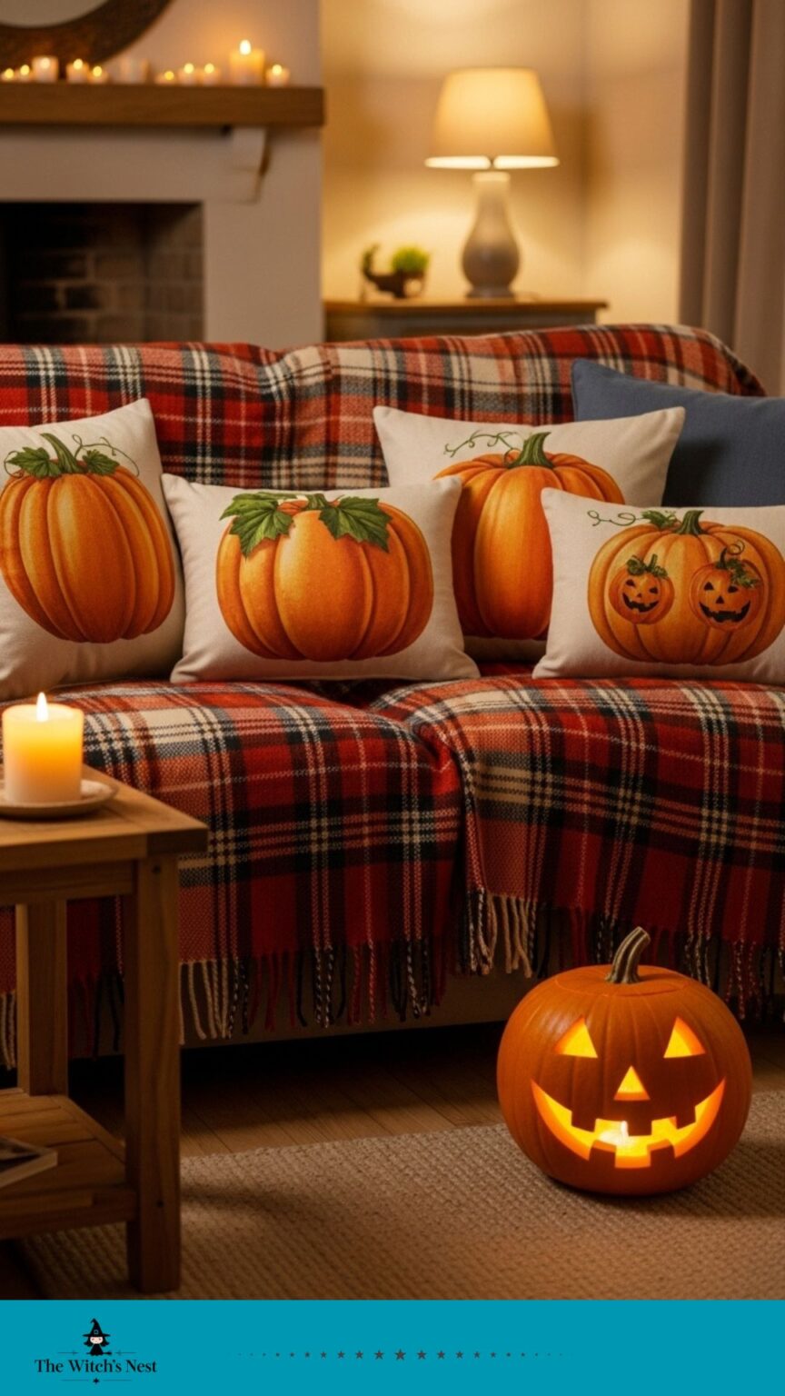 Cottage Fall Halloween Decor: 20 Cozy & Spooky Ideas for a Magical Home ...