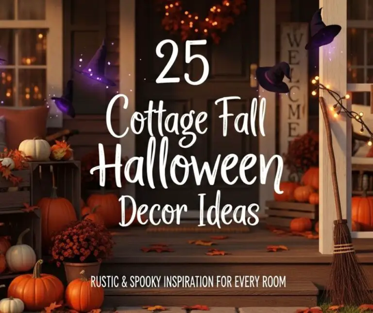 Cottage Fall Halloween Decor: 25 Rustic & Enchanted Ideas You’ll Want ...
