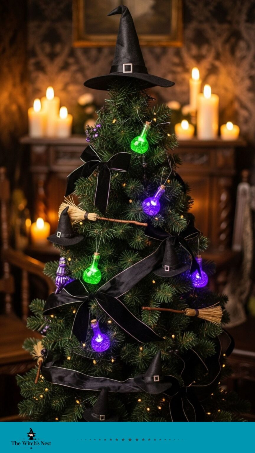 15 Witchy christmas tree - The Witch's Nest