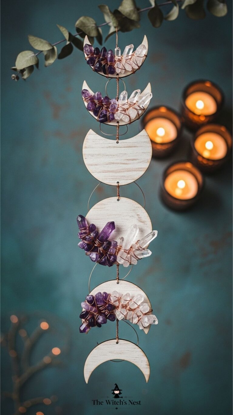 Enchanting Moon Phase Wall Decor DIY Ideas for Every Room - The Witch's ...