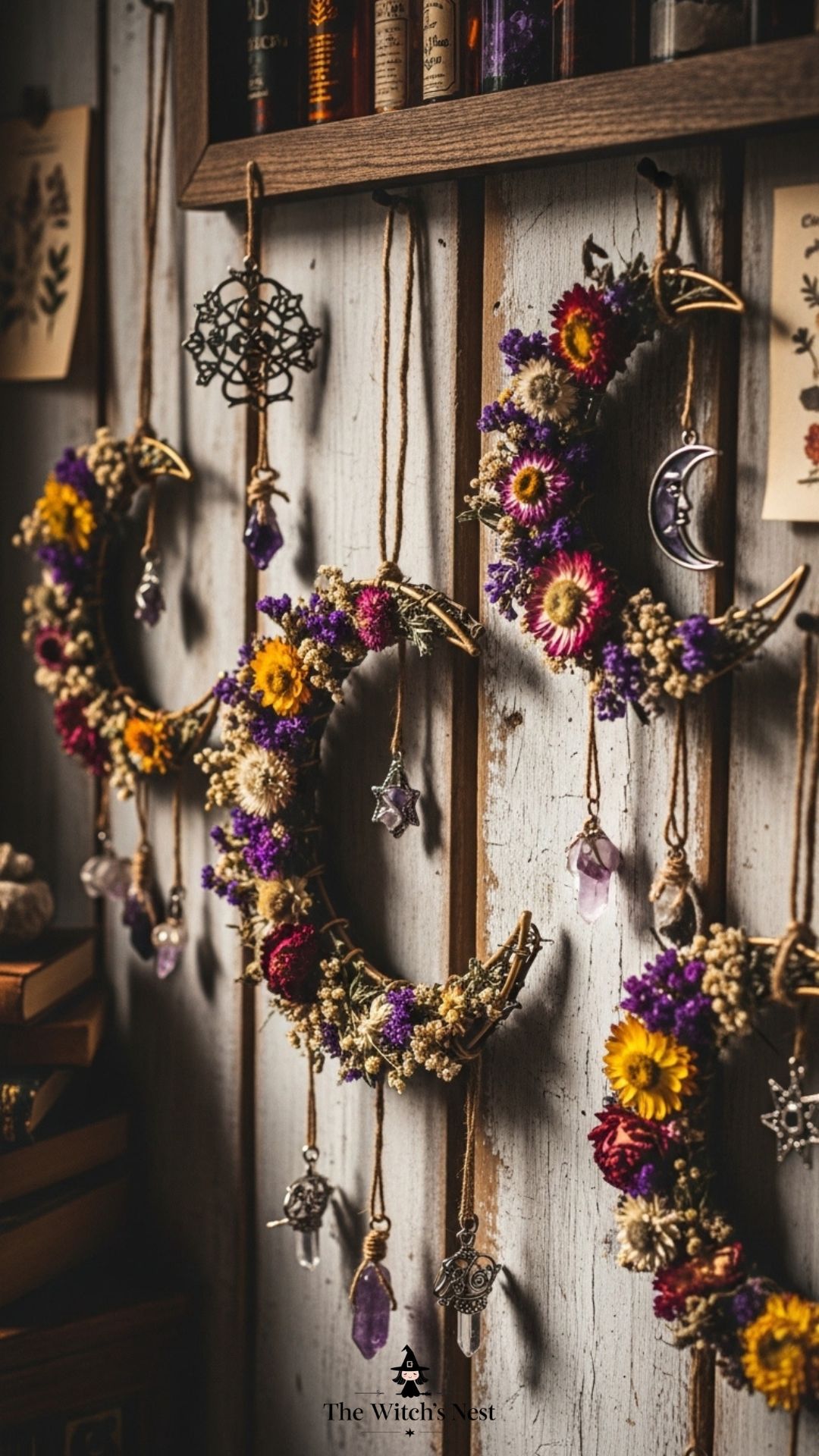 Enchanting Moon Phase Wall Decor DIY Ideas for Every Room - The Witch's ...