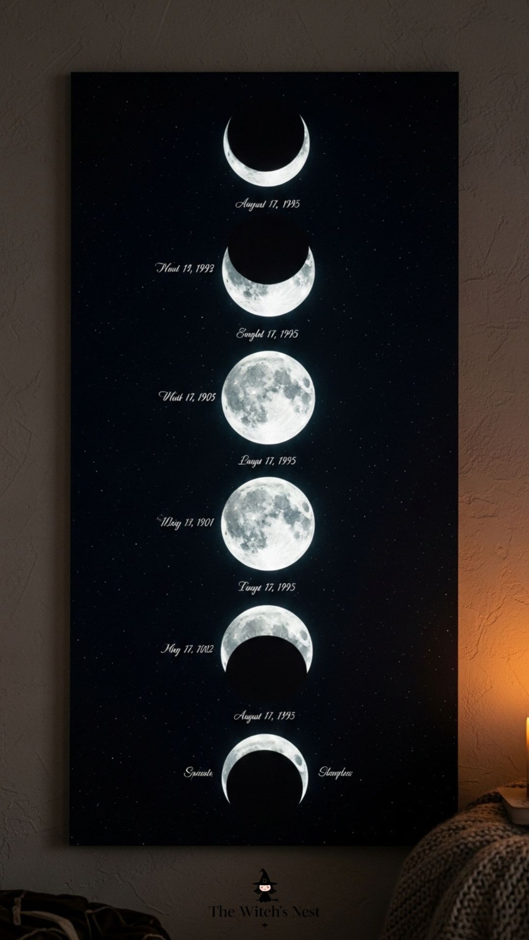 Enchanting Moon Phase Wall Decor DIY Ideas for Every Room - The Witch's ...